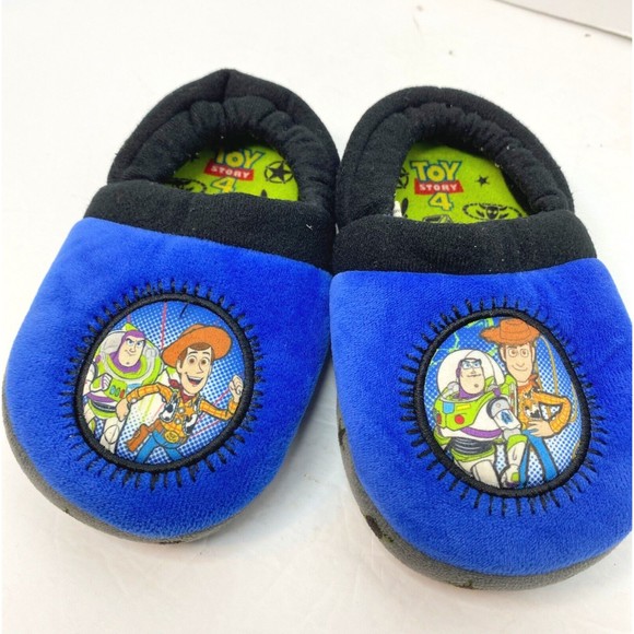 Disney | Shoes | Disney Little Boys Toy Story Buzz And Woody Plush ...